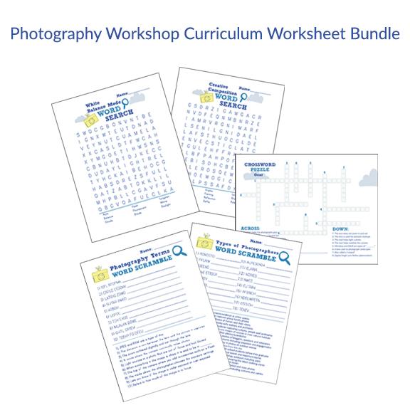 Photography Worksheet Handouts EZ Worksheets, Handouts, & More