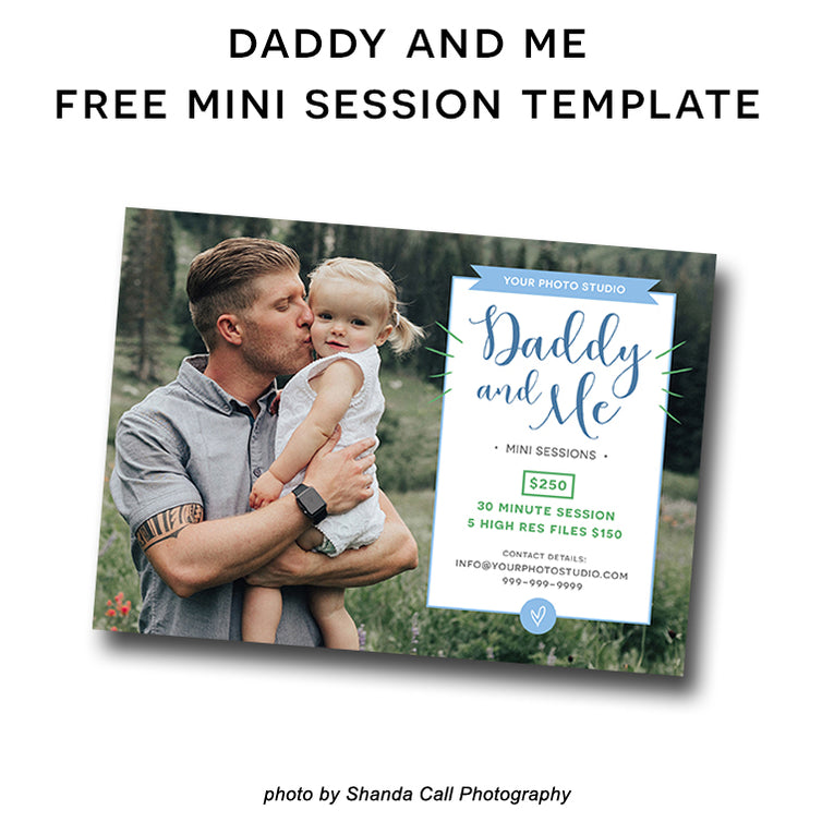 FREE Mini Session Template - Magazine Mama