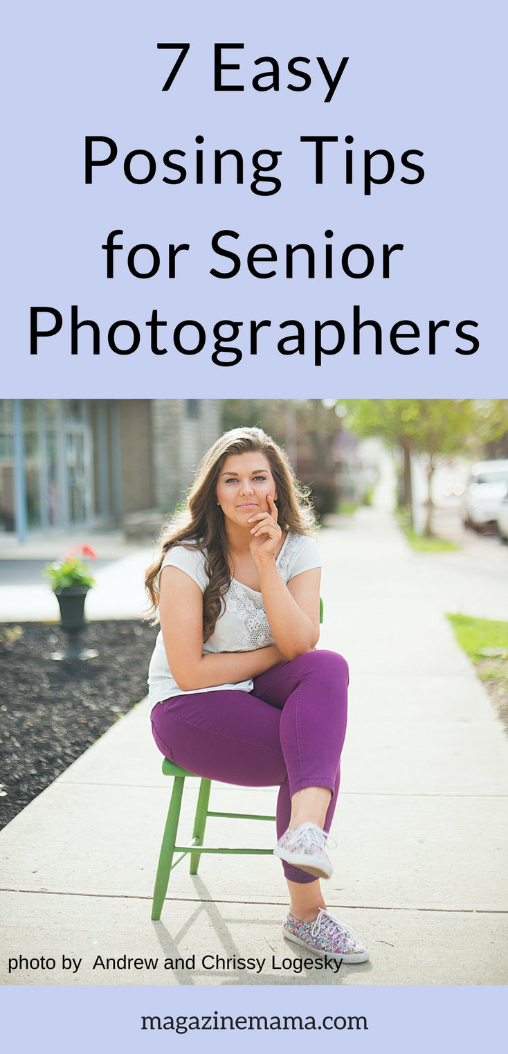Senior Portrait Poses for Senior Photography Sessions - Magazine Mama