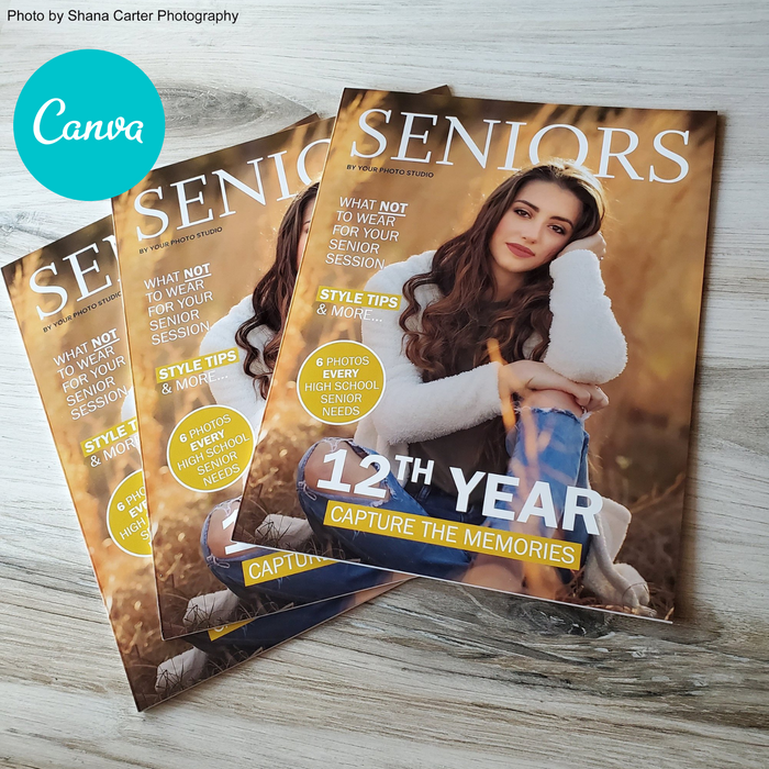 Magazine Template Canva - Magazine Mama