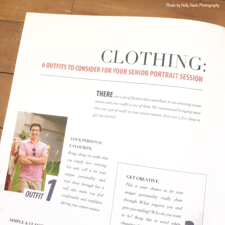 Senior Photography Magazine Template - Magazine Mama