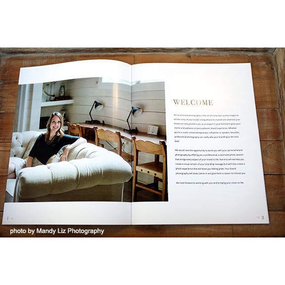 Personal Brand Photography Marketing Template - Magazine Mama
