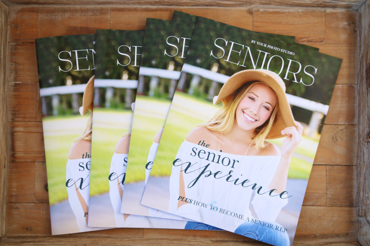 Senior Magazine Template for Photographers - Magazine Mama