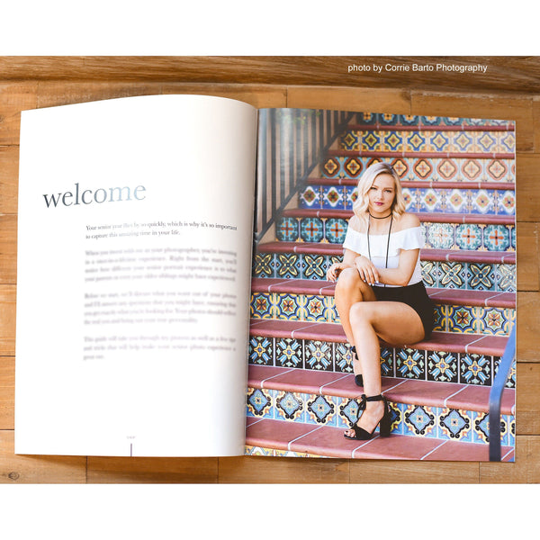 Senior Magazine Template for Photographers - Magazine Mama