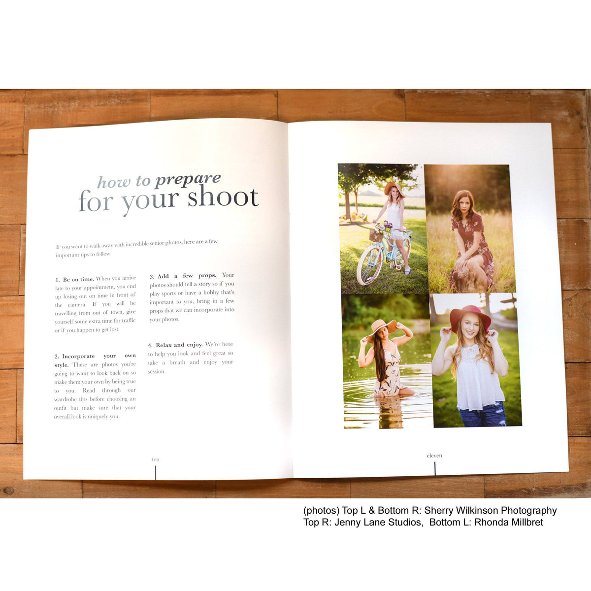 Senior Magazine Template for Photographers - Magazine Mama