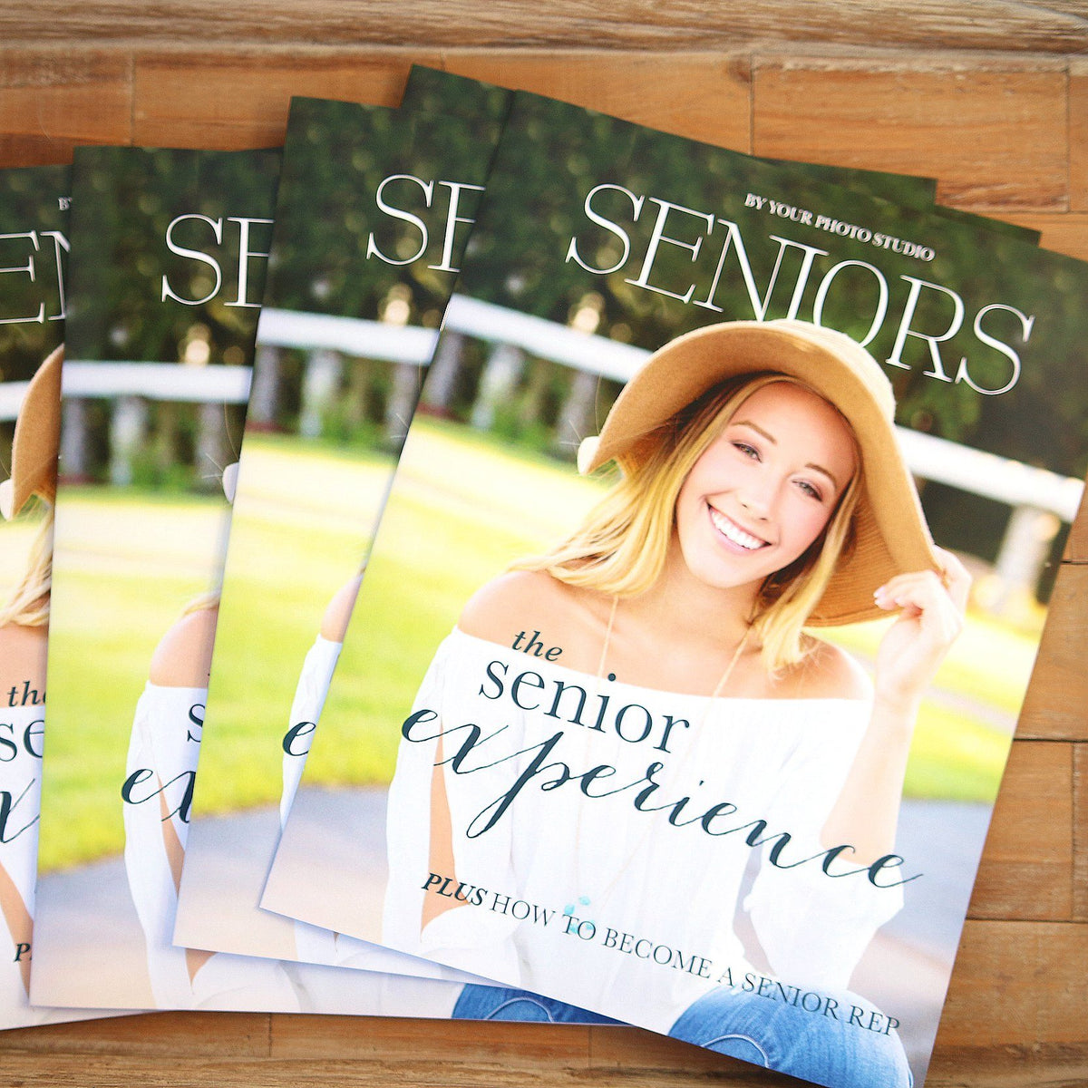Senior Magazine Template for Photographers - Magazine Mama