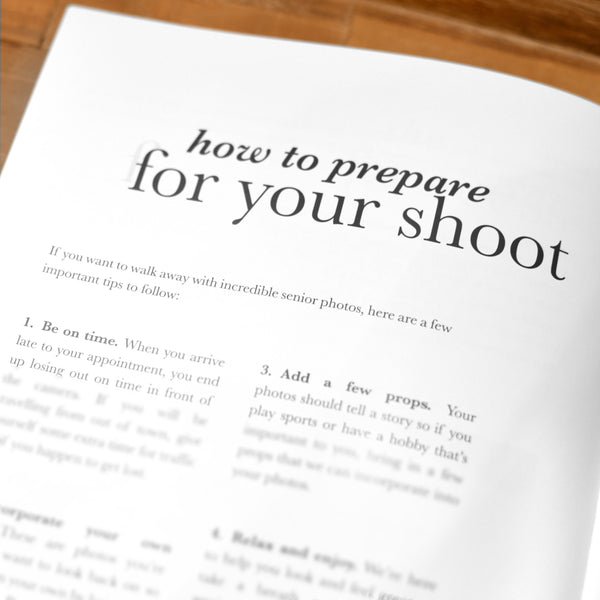 Senior Magazine Template for Photographers - Magazine Mama