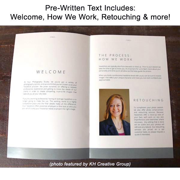 Headshot Template | Photoshop Headshot Template - Magazine Mama