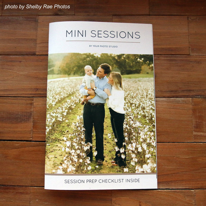 Photography Mini Session Welcome Packet Templates - Magazine Mama
