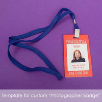 Teach Photography to Kids Badge Template - Magazine Mama